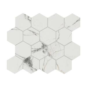 MSI Take Home Tile Sample - Vigo Gris Hexagon 4 in. x 4 in. x 10mm ...