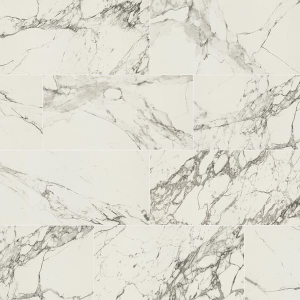 MSI Arctic Ravine 12 in. x 24 in. Polished Porcelain Floor and Wall ...