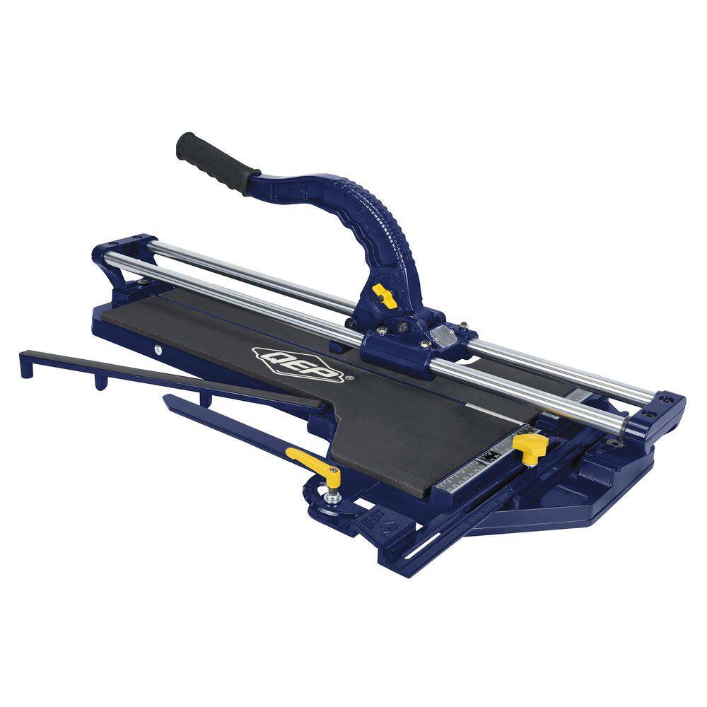 QEP 22-1/2 in. Rip Professional Porcelain Tile Cutter 10500 - The Home ...