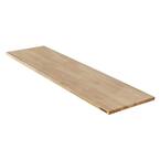 Husky 64 in. Solid Wood Work Surface for Heavy Duty Welded Steel Garage ...