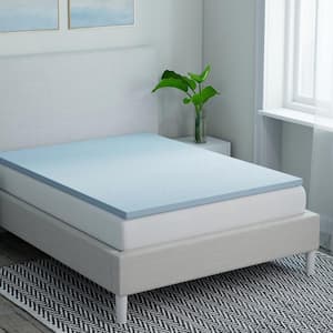 StyleWell 3 in. Gel Infused Memory Foam Twin XL Mattress Topper