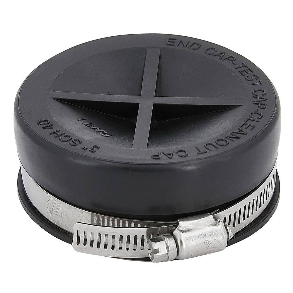 ECO FLO 2 in. DWV Flexible PVC Cap QC-200 - The Home Depot