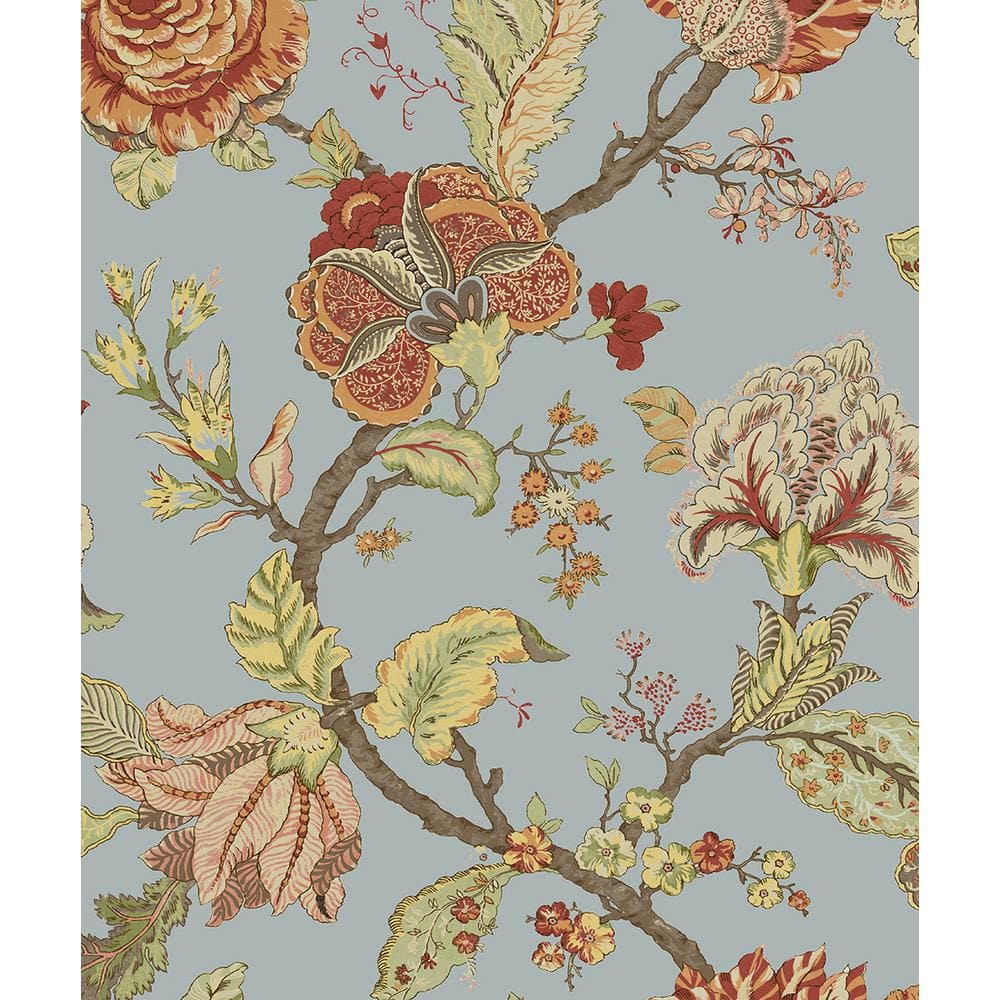 Floral Wallpaper 6022d Roll Floral Wallpaper – York Wallcoverings