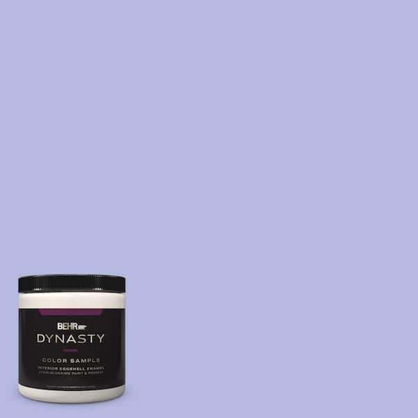 BEHR DYNASTY 8 oz. #P550-3 Lavender Cloud Eggshell Enamel Stain ...