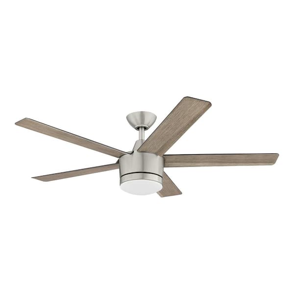 Merwry 52 In Led Indoor White Ceiling Fan Installation | Shelly Lighting