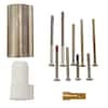 MOEN Posi-Temp 1 in. Handle Tub/Shower Extension Kit in Brushed Nickel ...