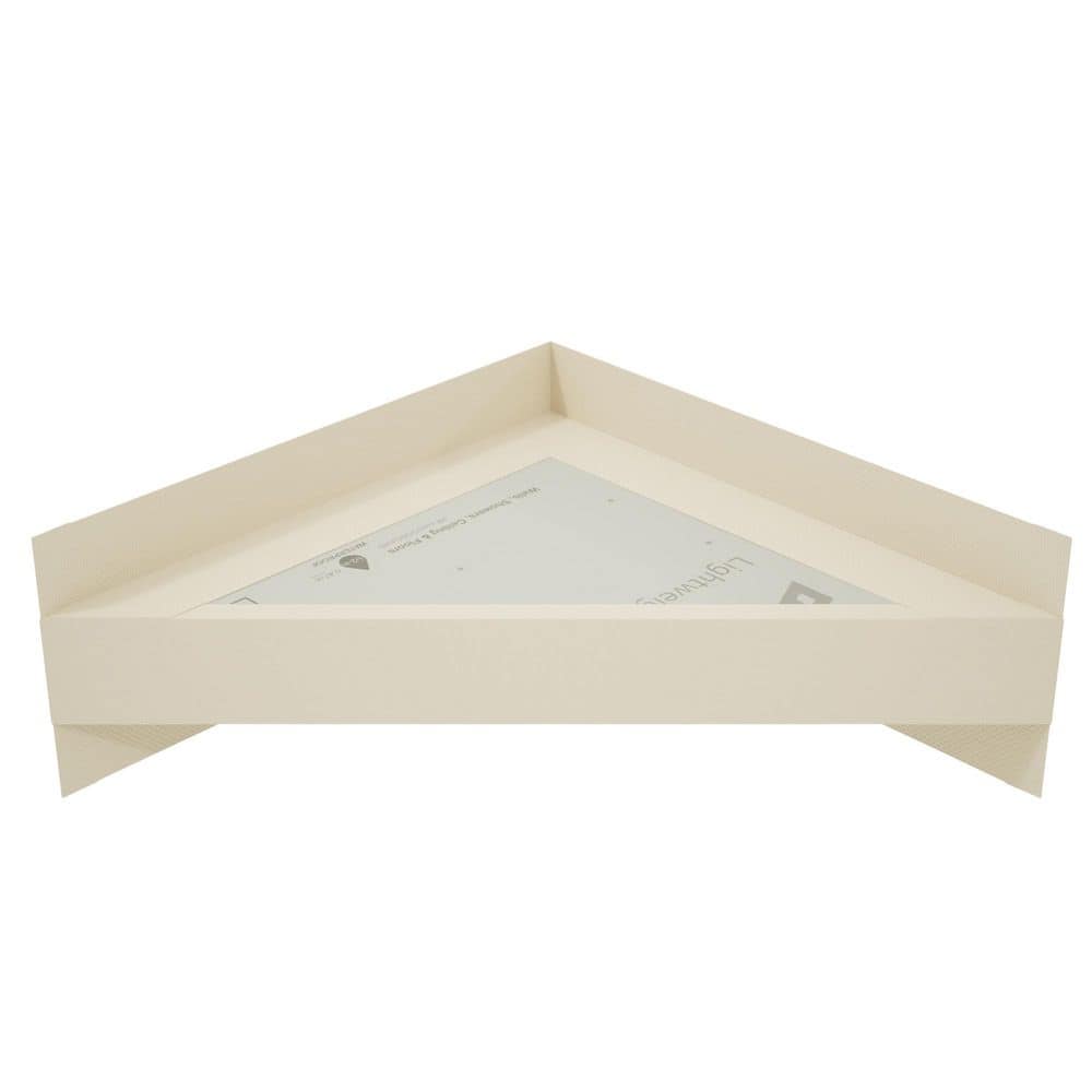 THE ORIGINAL GRANITE BRACKET 18 in. x 18 in. x 4 in. The Original Floating Corner Shower Bench ...