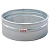 Behlen Country 36 in. x 12 in. Round Galvanized Steel Wood Fire Ring ...