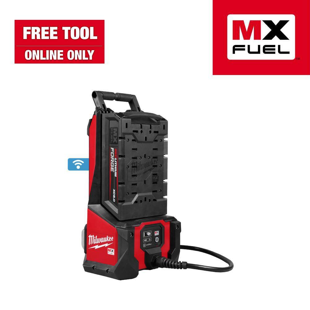 Milwaukee MX FUEL High Cycle Concrete Vibrator Kit with (2) FORGE XC 8. ...
