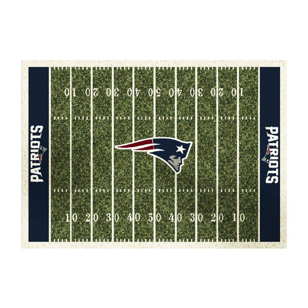 IMPERIAL New England Patriots 8 ft. x 11 ft. Homefield Area Rug IMP 528 ...