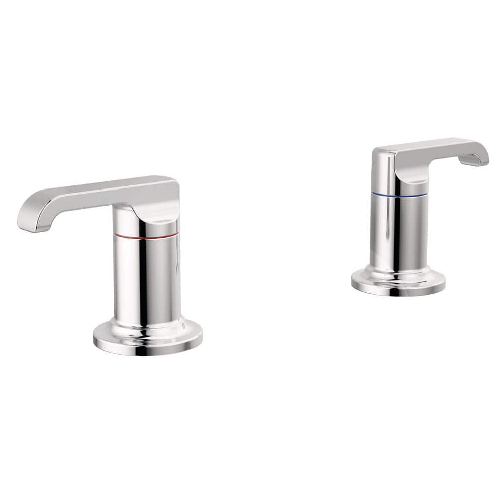 Delta Tetra Lever Roman Tub Handles in Lumicoat Chrome H588-PR - The ...