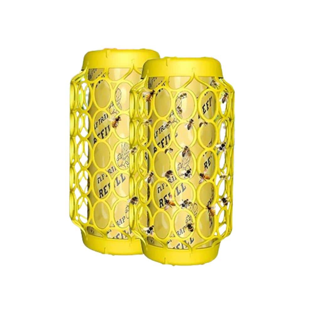 Misopily Outdoor Hanging Wasp Trap with Replaceable Sticky Board ...