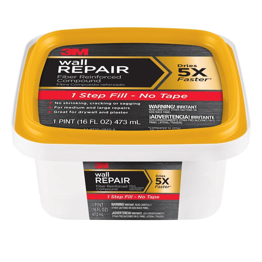 3M 16 fl. oz. Wall Repair Fiber Reinforced Compound (Case of 6) FPP-16 ...