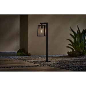 Hampton Bay Anderson Low Voltage Matte Black MR11 LED Bulb Weather ...