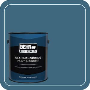 BEHR MARQUEE 1 gal. #MQ5-61 Ocean Storm One-Coat Hide Eggshell Enamel ...