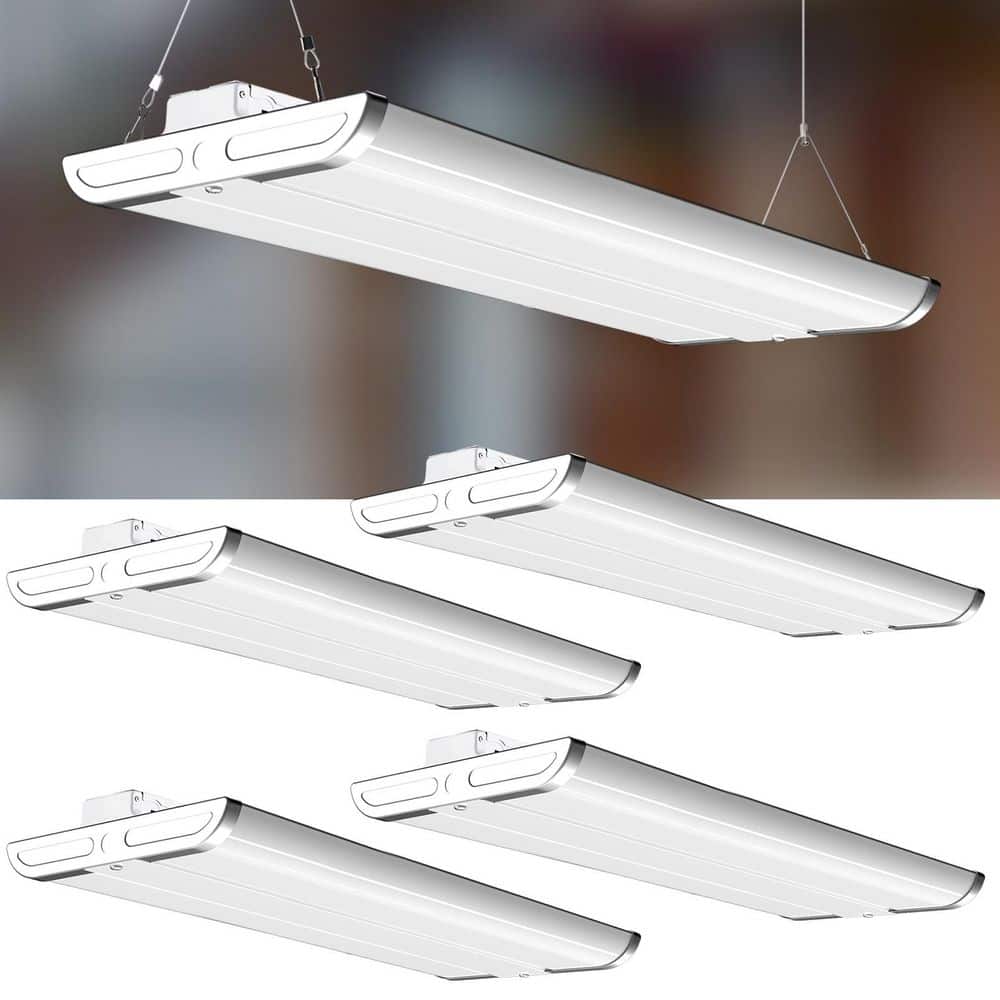 bulbeats 4FT LED High Bay Shop Light, White 265W 37100LM 5000K for ...