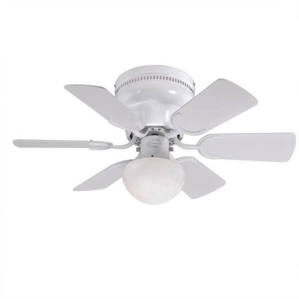 Teamson Kids Petite White 30 in. Indoor Ceiling Fan with Reversible ...