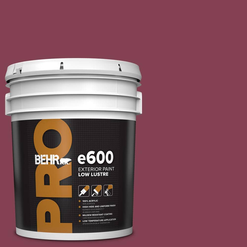 BEHR PRO 5 gal. #M130-7 Sugar Beet Low Luster Exterior Paint PR62305 ...