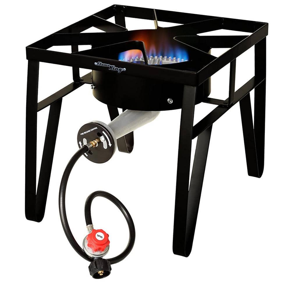 Save 34% • Flame King 200k Btu Single-Burner Portable Propane Gas Stove ...
