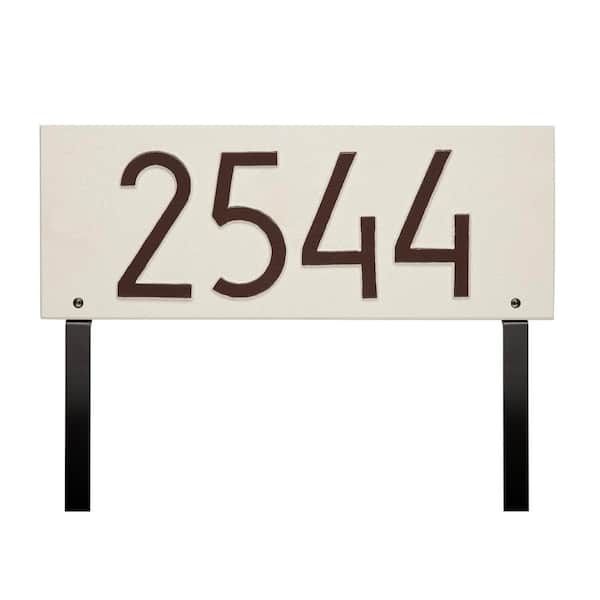 Whitehall Products Mid-Century Modern Rectangle Plaque, Standard Lawn 1 ...
