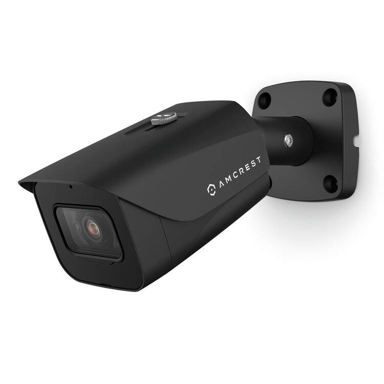 AMCREST 4K 30FPS UltraHD 8MP Wired Outdoor Bullet PoE IP Camera, 164 ft ...