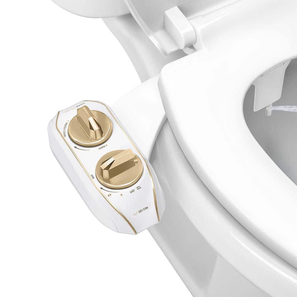 LUXE Bidet NEO 120 Plus Non-Electric Attachable Bidet System Bidet ...