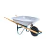 Anvil 4 cu. ft. Poly Wheelbarrow with a Pneumatic Tire 4CUwheelbarrow ...