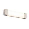 WAC Lighting Darcy 24 in. Brushed Nickel LED Vanity Light Bar and Wall Sconce, 3000K WS-38024-BN ...