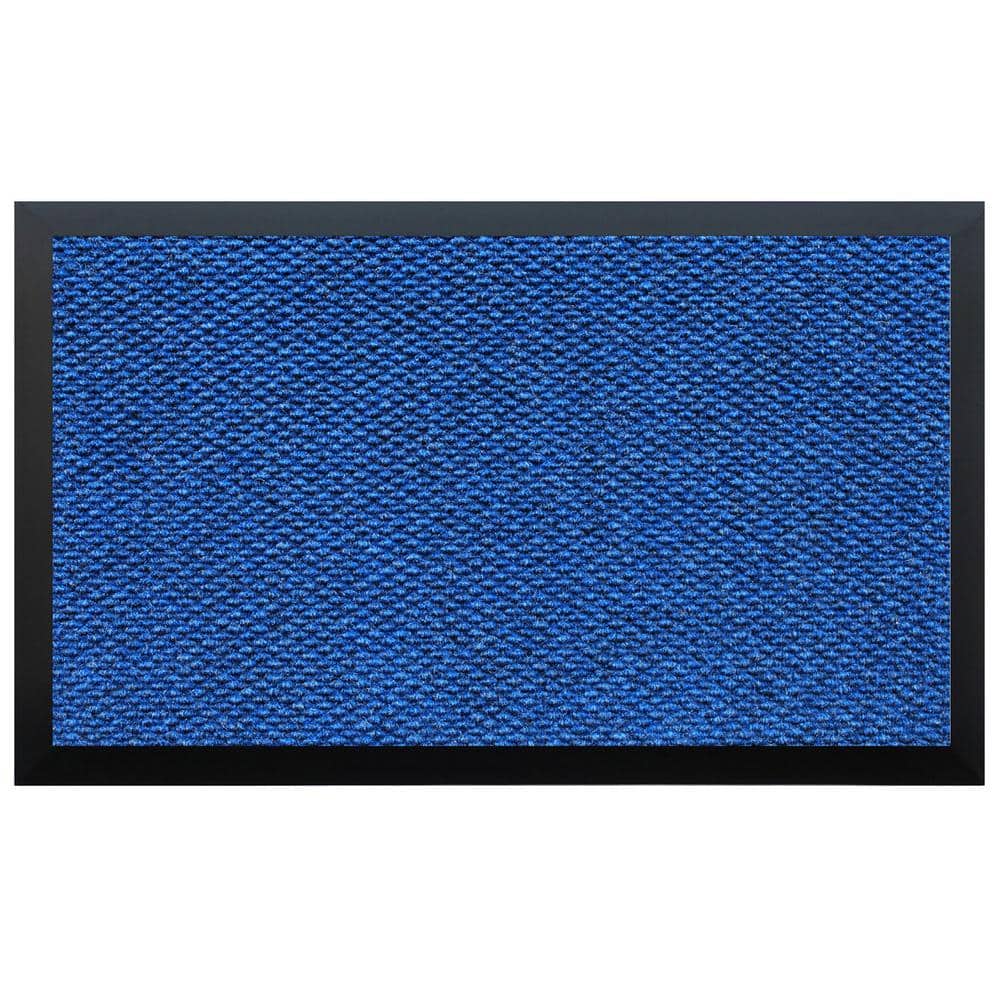Calloway Mills Teton Residential Commercial Mat Dark Blue 96 in. x 240 ...