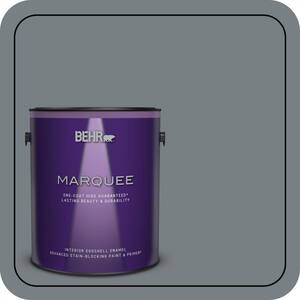BEHR MARQUEE 1 gal. #N450-5 Intergalactic Semi-Gloss Enamel Exterior ...