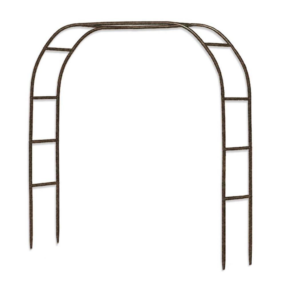 FAWEY TRED INC FAWEY 94 in. Metal Garden Arch, Wide Sturdy Metal ...