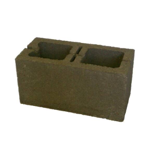 8 in. x 8 in. x 16 in. Concrete Corner Block 946111 - The Home Depot