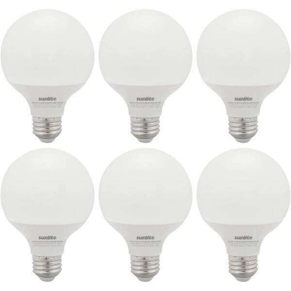 Sunlite 60-Watt Equivalent G25 Dimmable and Energy Star E26 Base LED ... Sunlite 60-Watt Equivalent G25 Dimmable and Energy Star E26 Base LED ...