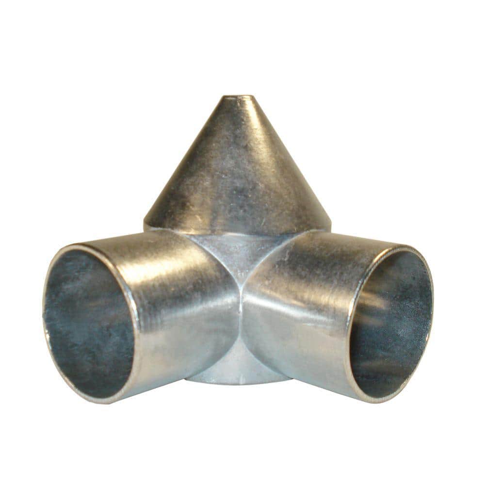 Der Fung Co Inc 2 in. x 1-3/8 in. Aluminum 2-Way Cap 10-006-010 - The ...