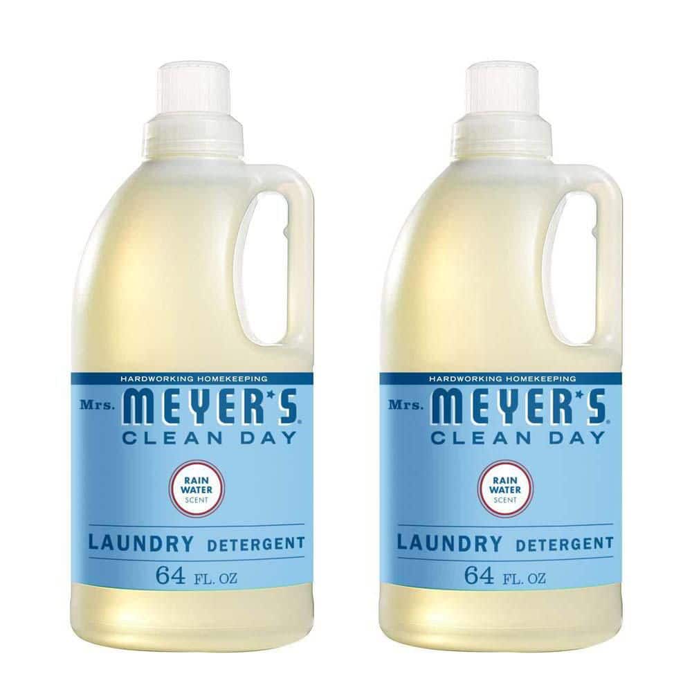 Mrs. Meyer's Clean Day Rain Water Liquid Laundry Detergent, 64-Loads ...