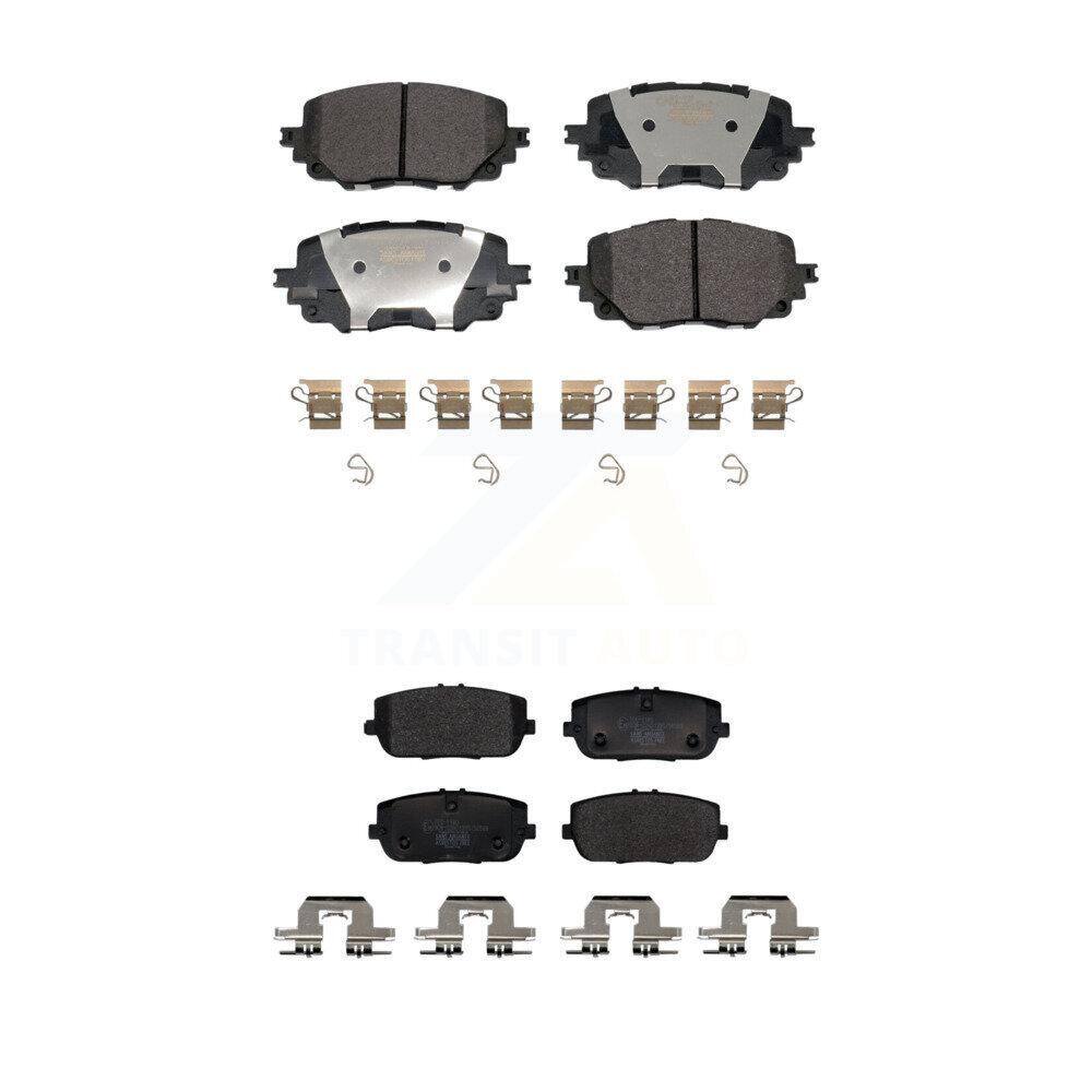 TEC Front Rear Ceramic Brake Pads Kit For 2016-2020 Mazda MX-5 Miata ...