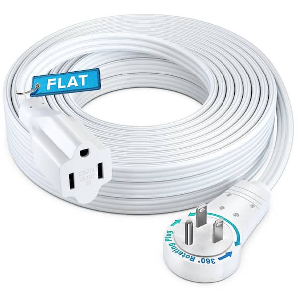 MAXIMM 50 ft. 16 / 3 Light Duty Indoor Extension Cord With 360 ...