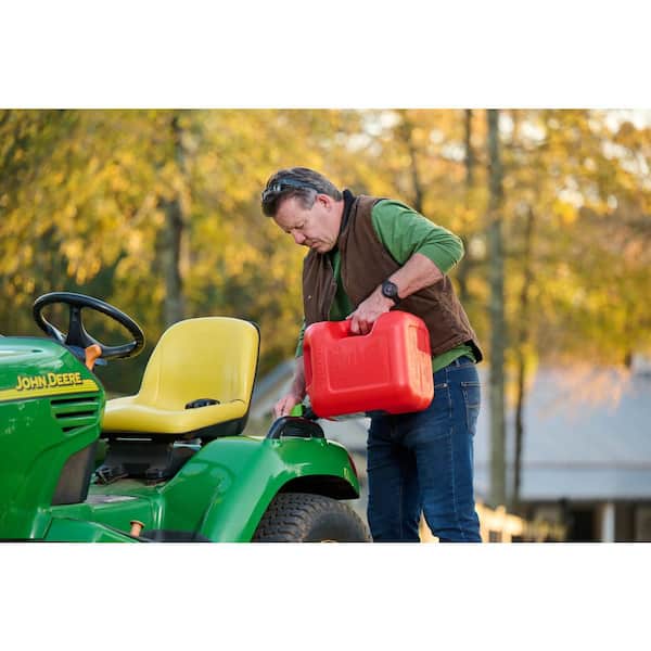 Scepter 5 Gal. Smart Control Gas Can with Rear Handle, Red Fuel ...