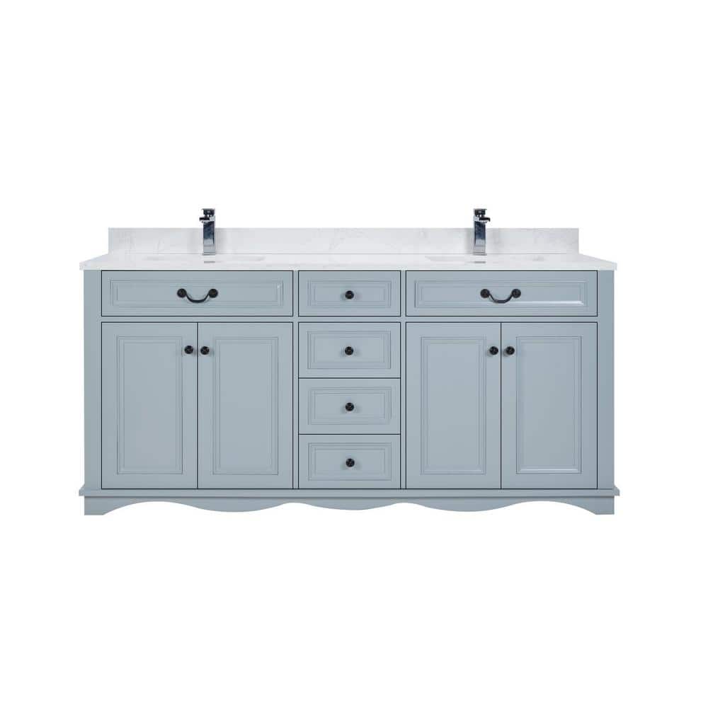 Legion Furniture French Contemporary Series 72 in. Freestanding Cadet ...