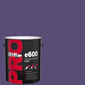 BEHR PRO 1 gal. #MQ5-42 Perpetual Purple Semi-Gloss Interior Paint ...