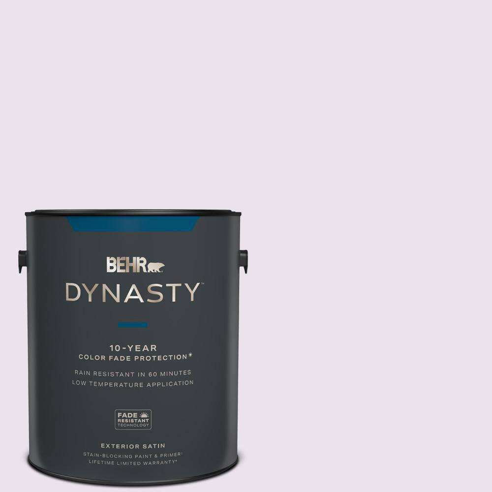 BEHR DYNASTY 1 gal. #660A-1 Muted Melody Satin Enamel Exterior Stain ...
