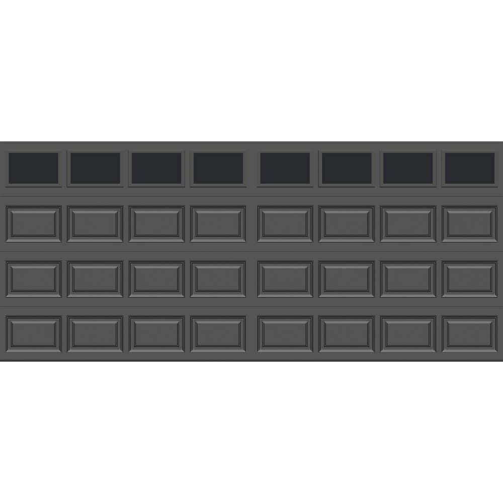 Clopay Classic Steel Short Panel 16 ft. x 7 ft. Insulated 18.4 R-Value ...