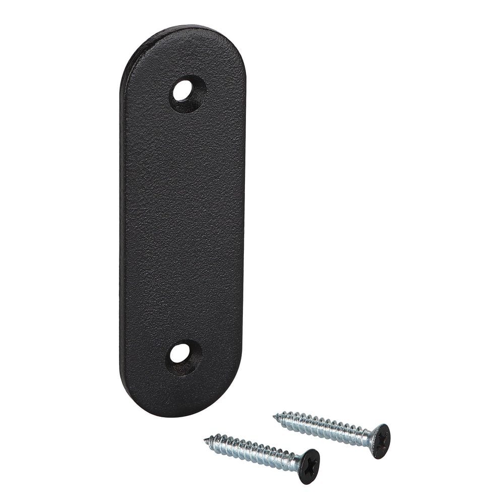 Defiant Metal Doorbell Cover Plate, Black PMTB-DB - The Home Depot