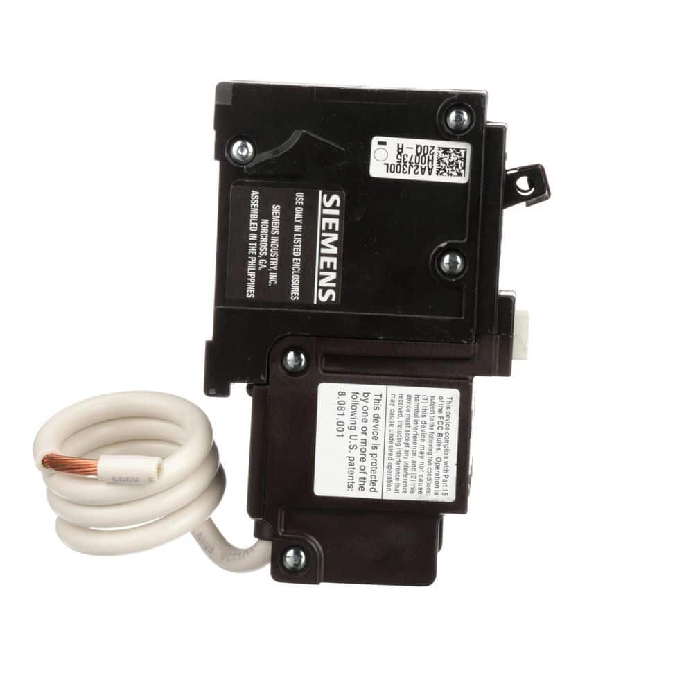 Siemens 25 Amp 2 Pole Type QPF GFCI Circuit Breaker QF225AP - The Home ...