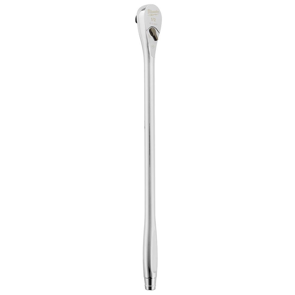 Milwaukee 1/2 in. Drive 90-Tooth 18 in. Extended Ratchet-48-22-9050 ...