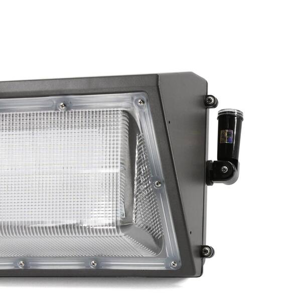 Bronze Outdoor Integrated Led 5000k Wall Pack Light | Shelly Lighting
