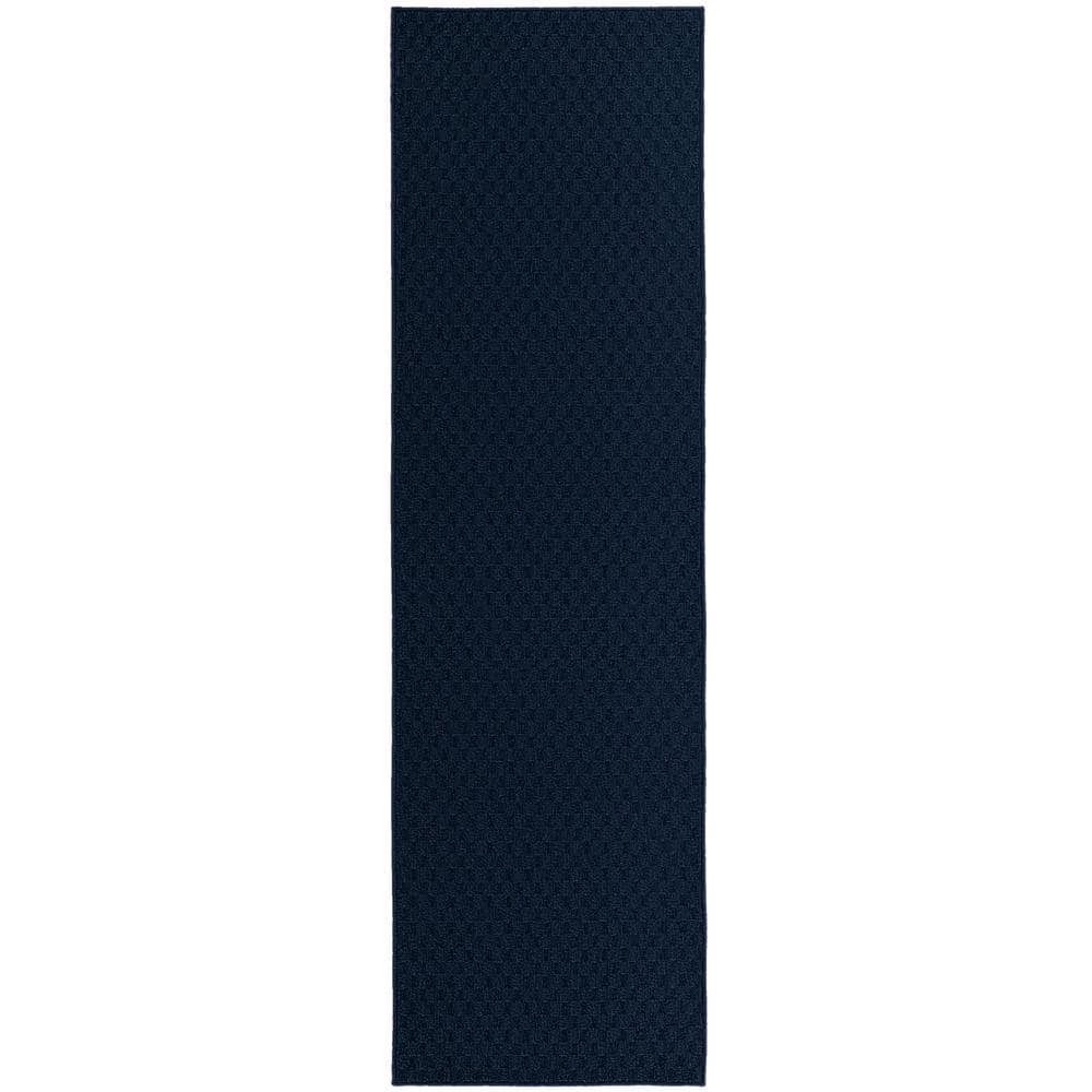 Garland Rug Town Square Indigo 3 ft. x 8 ft. Runner Rug TS000N03609610 ...