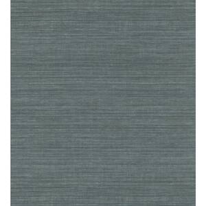 York Wallcoverings Brown Silk Elegance Paper Wallpaper Matte, 27 in. x ...
