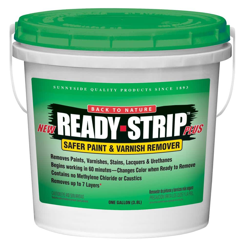 Ready-Strip 1 gal. Safer Paint and Varnish Remover and Environmentally ...