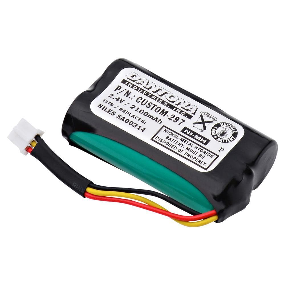 2.4V NIMH 2100mAh Custom Packs Battery SA00314 CUSTOM-297 - The Home Depot